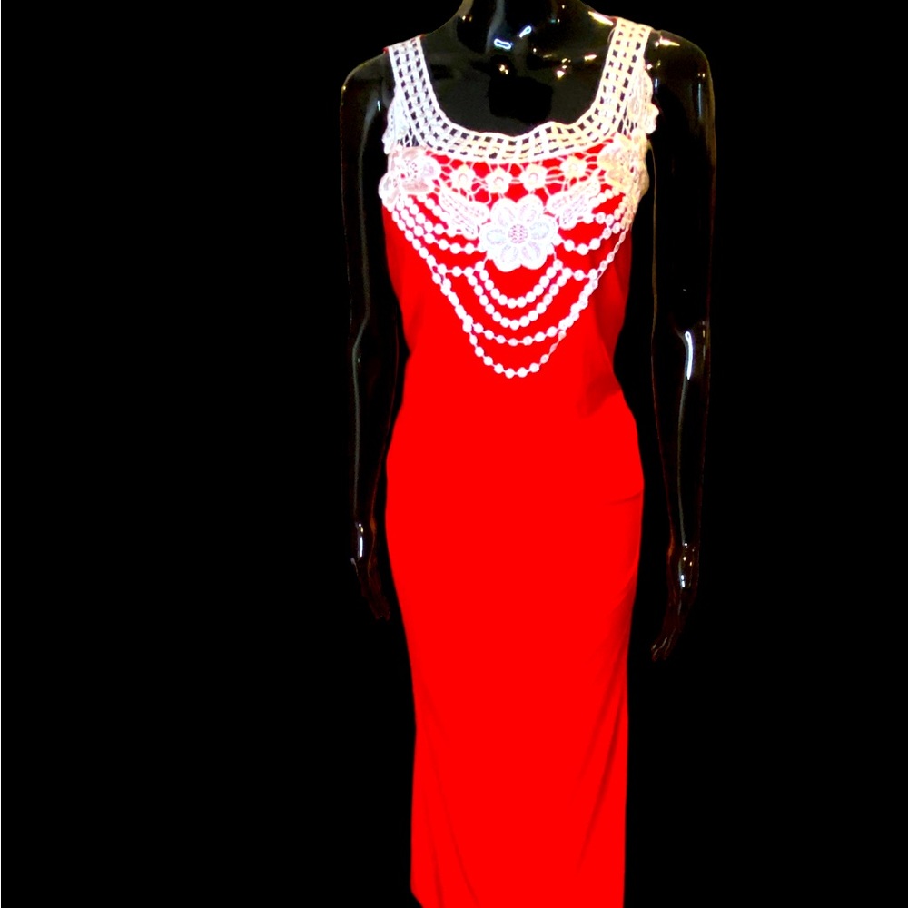 Red Robin Vintage Nightgown - Gem